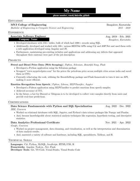 review roast my resume please [day 2] r developersindia