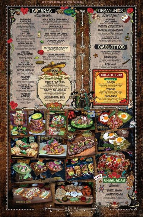 Online Menu Of Tacos And Tequila Grill And Cantina Restaurant Menifee