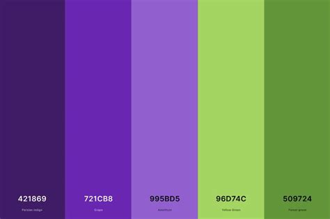 25 Best Purple Color Palettes With Names And Hex Codes