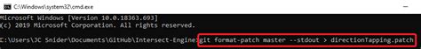 creating patches intersect documentation
