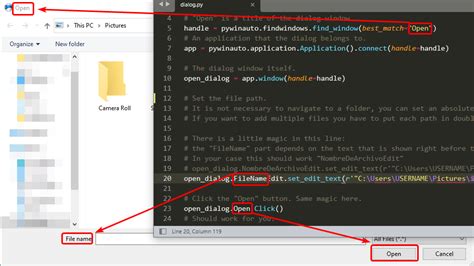 Python How To Travel To Specific File Path When Chrome Browser Asks For A File Without Using
