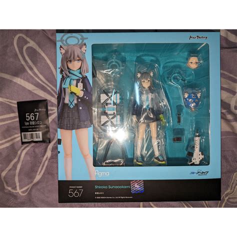 全新現貨 Max Factory Figma 砂狼白子 附特典 蔚藍檔案 Blue Archive 代理版 蝦皮購物