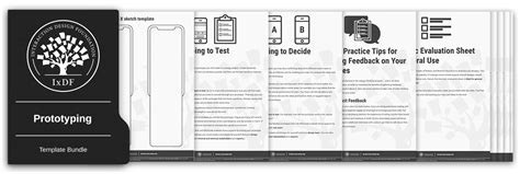 Get Your Free Template For “paper Prototyping Sketch Templates” Ixdf