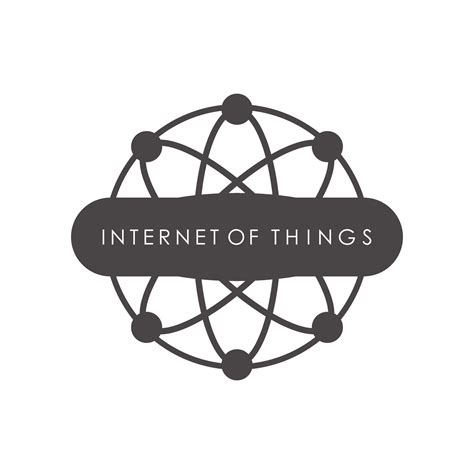 Internet Of Things Emblem Iot Concept Vector 26430042 Vector Art At Vecteezy