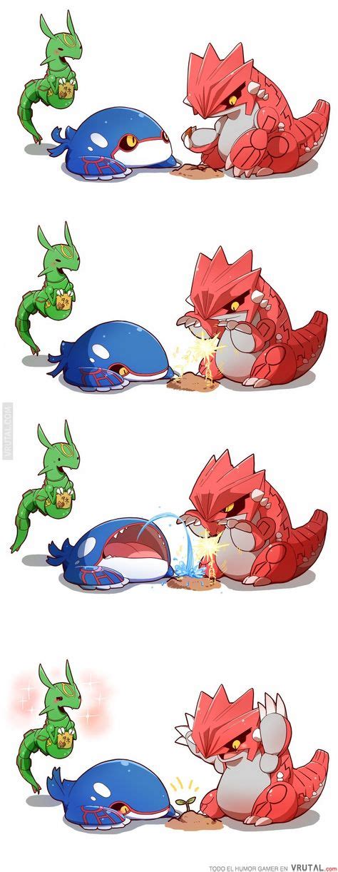 Vrutal Humor Y Curiosidades Cosas De Pokemon Groudon Pokemon Pokemon