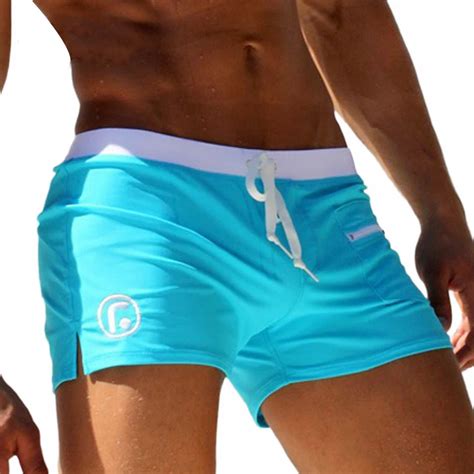 Sexy Men Swimsuit Mens Swimming Trunks For Bathing Gay Mens Swimwear