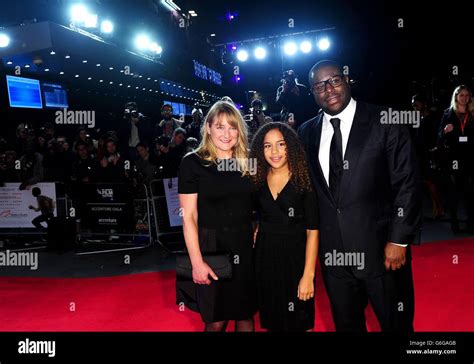 Steve Mcqueen With Partner Bianca Stigter Left And Daughter Alex