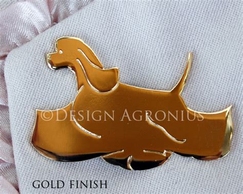 American Cocker Spaniel Brooch Design Agronius