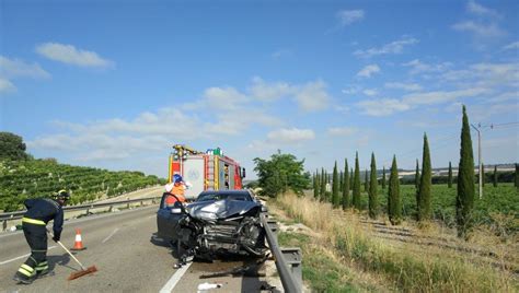 Tres Personas Heridas En Una Colisi N Entre Dos Turismos En La N 122
