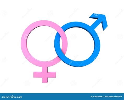 Masculine Feminine Symbols Stock Illustration Illustration Of Sexes