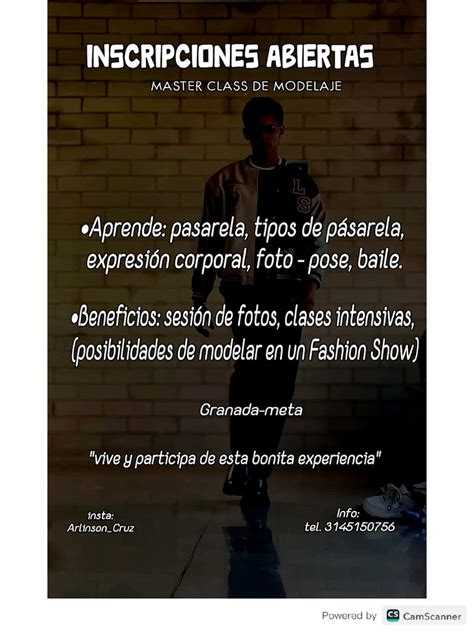 informaciÓn master class 1 pdf