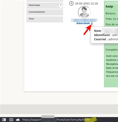 Error On ℹ Link In A Ticket Ids Interverted · Issue 11630 · Glpi