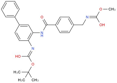 N 4 4 Tert Butyloxycarbonyl AMino 1 1 Biphenyl 3 Yl AMino Carbonyl Phenyl Methyl
