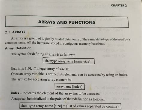 Arrays An Array Is A Group Of Logically Related Data Items Of The Same Data Type Addressed