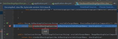 Sharding Jdbc 510 自定义分片算法异常 Apache Shardingsphere Opensec