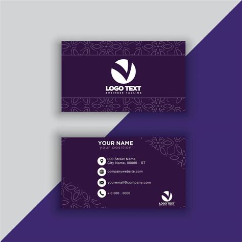 impresión perfecto negocio tarjeta para tu negocio 47409680 Vector en