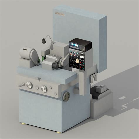 Grinding Machine 3d Model 5 Max Fbx Dwg Obj Unknown Free3d