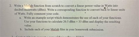 [solved] 2 write a matlab function from scratch to conver