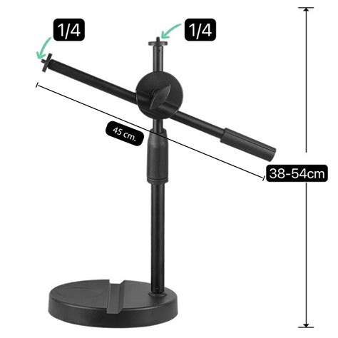 ขาตั้งถ่ายมุมสูงแบบตั้งโต๊ะ ขาตั้งถ่ายสินค้า ขาตั้งถ่ายtopview รีวิวสินค้า ไลฟ์สด การเรียนการสอน