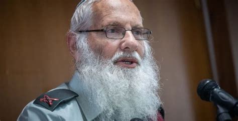 Idf Chief Rabbi Ashkenazi Combat Soldiers May Eat Kitniyot This Year