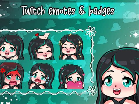 Custom Chibi Twitch Emotes And Sub Badges In 24 Hrs Upwork