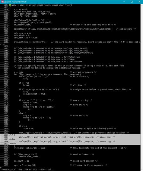 IBM1130 Can T Attach Cr Issue 138 Open Simh Simh GitHub