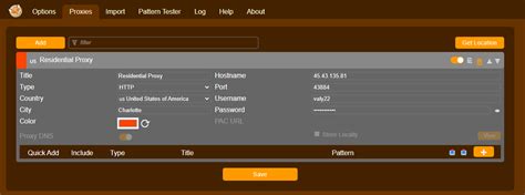how to configure proxies with foxyproxy on chrome and firefox anonymous