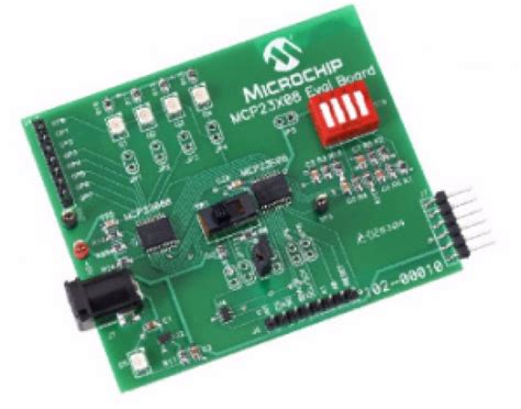 MCP X BIT GPIO EXPANDER EVALUATION BOARD