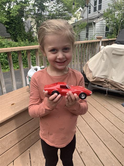 Amt Snap Corvette Built By My Granddaughter Model Cars Model Cars