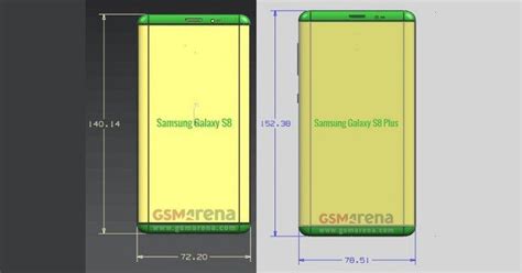 Galaxy S8, S8 Plus Leaked Dimensions Show Some Interesting Screens