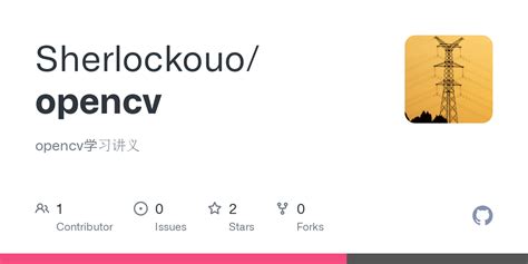 Github Sherlockouo Opencv Opencv
