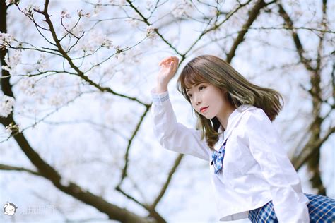 [兔玩映画] 夏日泳装 Vol 005 樱花jk 微图坊