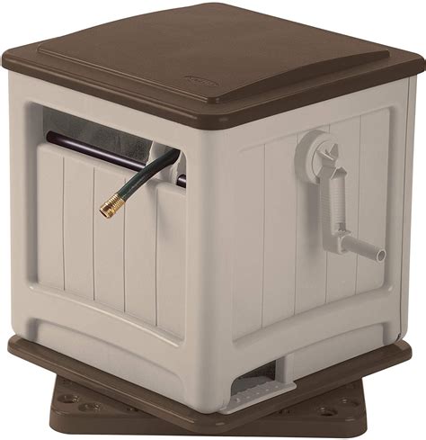 Suncast CPLSSM200B Swivel Hose Hideaway With Smart Trak Hose Guide Walmart Com Walmart Com