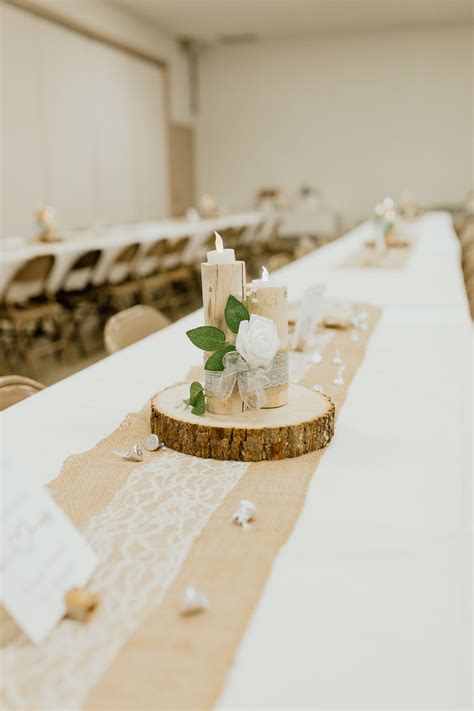Log Centerpiece Etsy
