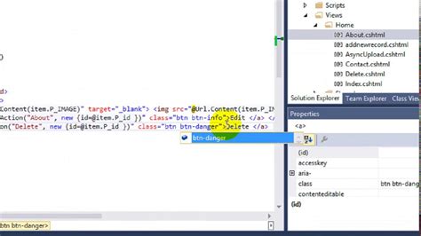 how to delete data in asp net mvc youtube