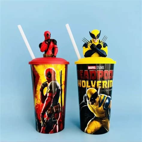 Deadpool And Wolverine 2024 Wolverine Cinema Cup Con Topper Cineworld Eur