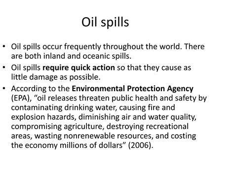 Bioremediation Of Oil Spills Pptx