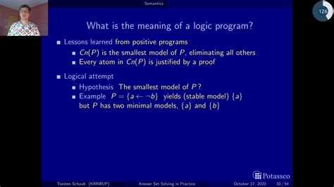 answer set solving in practice introduction semantics part iii hd