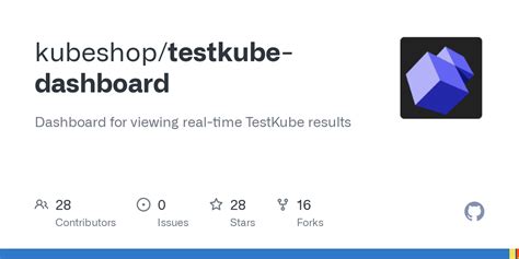 github kubeshop testkube dashboard dashboard for viewing real time