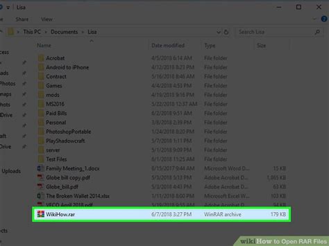 4 Ways To Open RAR Files WikiHow