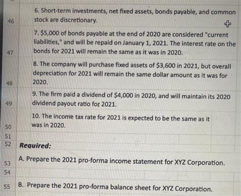 Solved 1 Xyz Corporation Published The Following Information