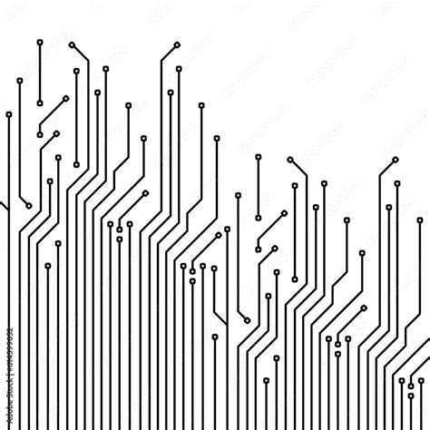 Electric Circuit Board Background Electric Circuit Board Vector