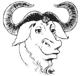 A Gnu Head By Etienne Suvasa Gnu Project Free Software Foundation
