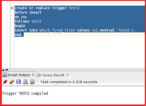 Trigger Execution Order In Oracle Dot Net Tutorials