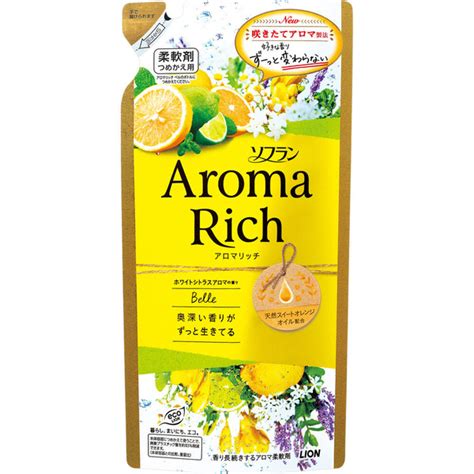 Кондиционер Lion (Лион), для белья, Aroma Rich "Belle", запасной блок ...