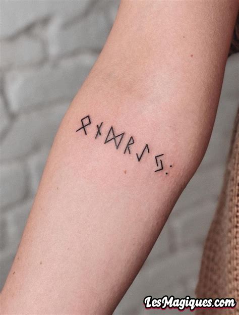 Tatouage Rune Signification Exemple De Tatouage