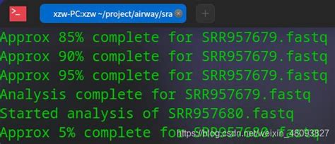 Linux做rna Seq上游分析基本流程lunix分析rna Seq Csdn博客