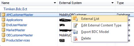 SharePoint Creating External Content Types Using SharePoint Designer