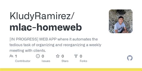 Github Kludyramirez Mlac Homeweb In Progress Web App Where It Automates The Tedious Task Of