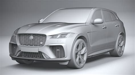 재규어 F 페이스 Svr 2021 3d 모델 129 3ds C4d Fbx Lwo Ma Max Obj Free3d